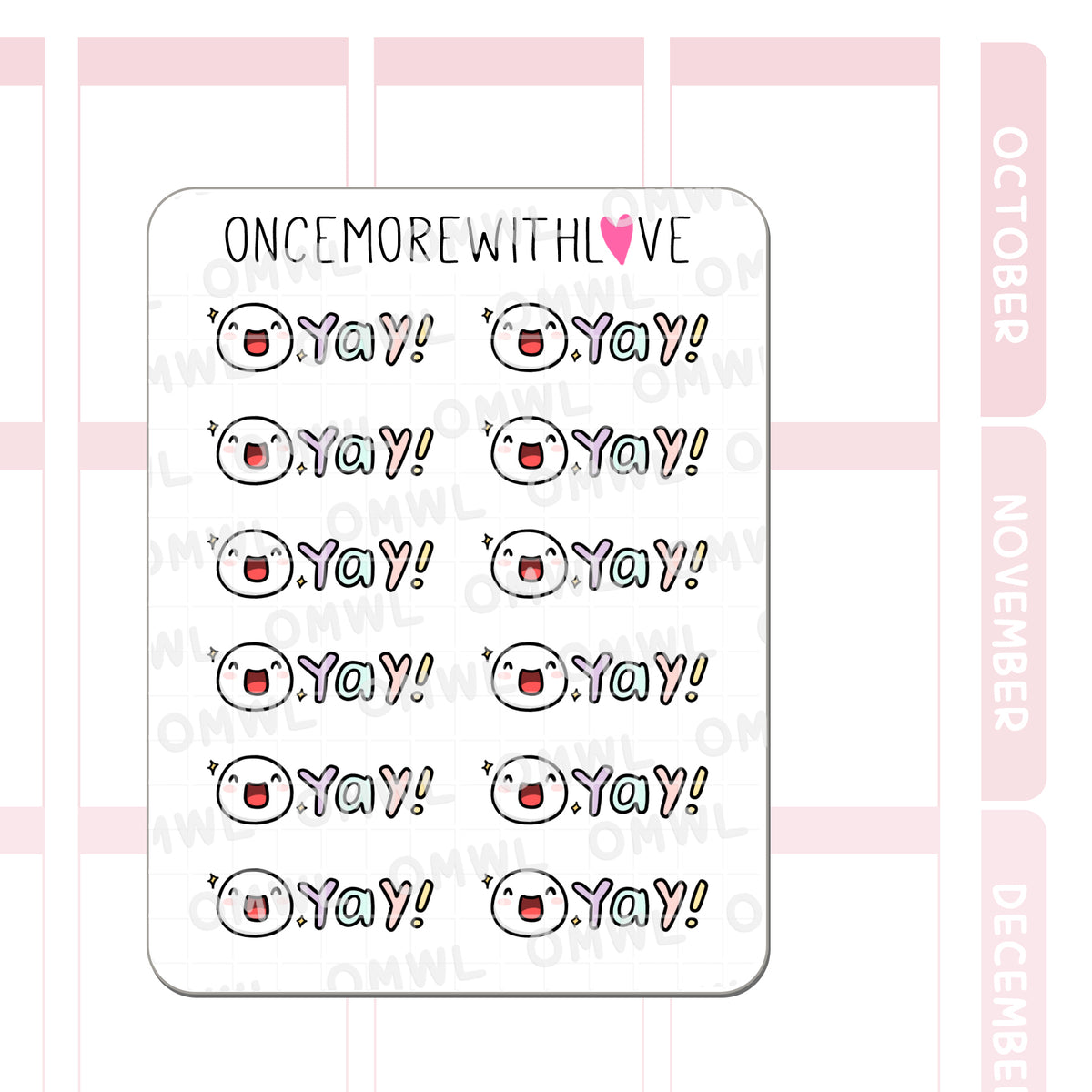Yay! Munchkin Stickers – OnceMoreWithLove