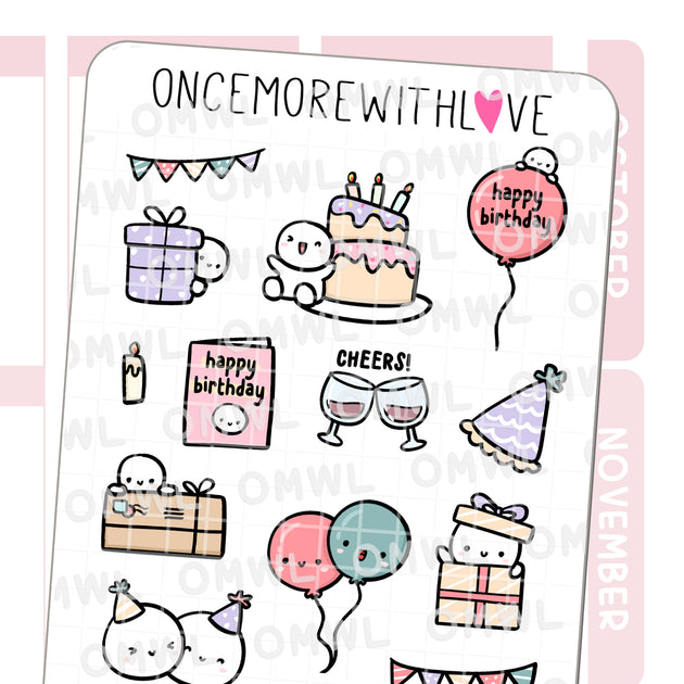 Washi Paper Stickers – OnceMoreWithLove